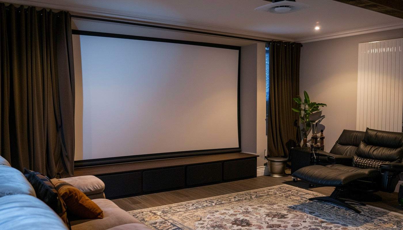 How to get wrinkles out of the Projector Screen?