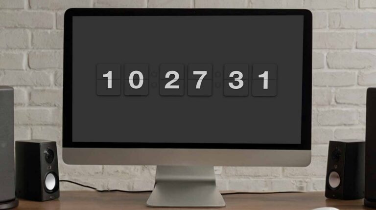 Flip Clock Online - Retro & Vintage Flip Clock Screensaver